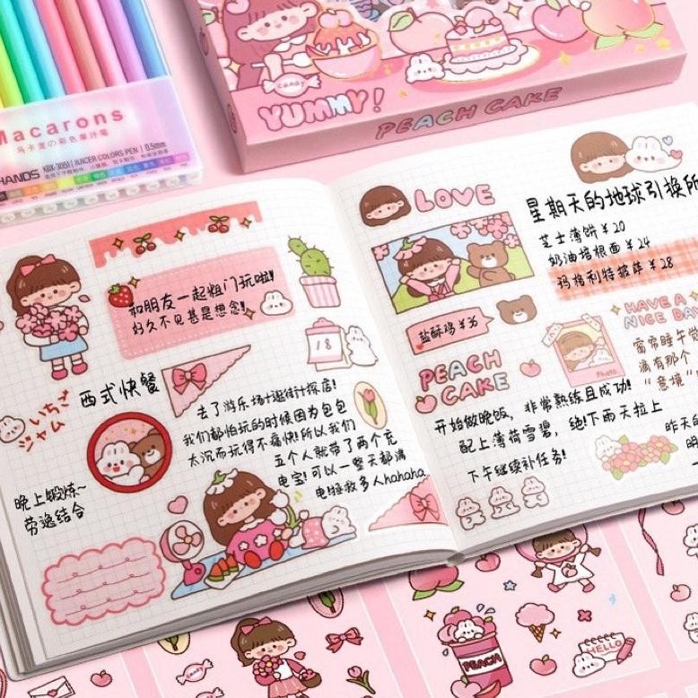 Jual iQ45 Stiker Masu Mochi 100 Lembar Sticker Lucu Viral Aesthetic ...