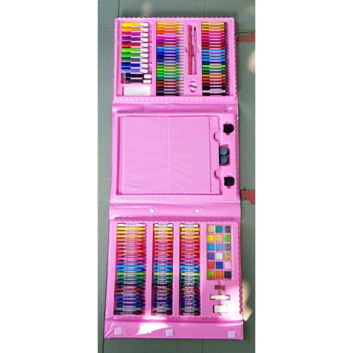 Jual Azalia Alat Lukis Set Art Set Isi 208 Pcs Harga Murah Cocok Untuk ...
