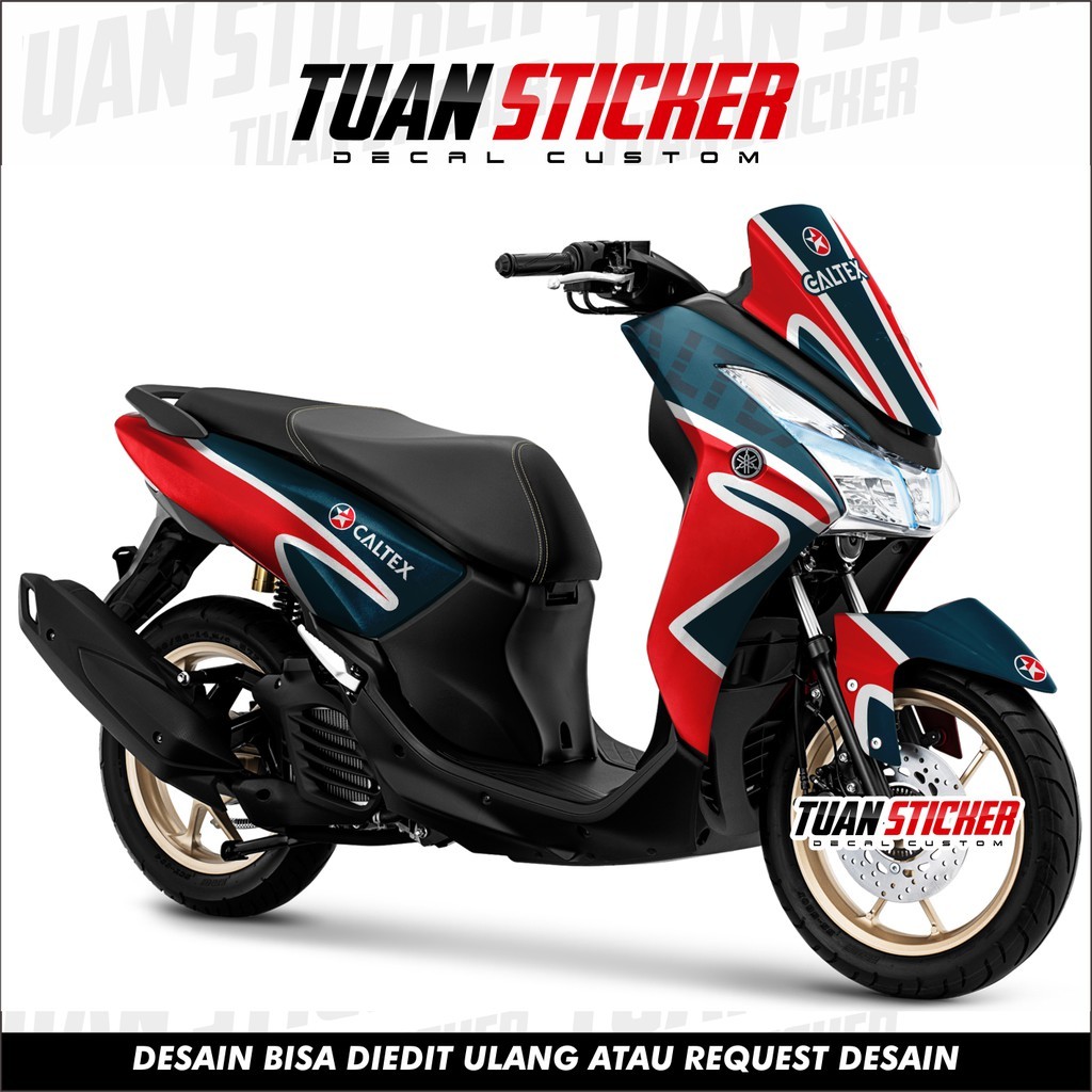 Jual Sticker Striping Decal Yamaha Lexi, Sticker Decal Lexi, cetak ...
