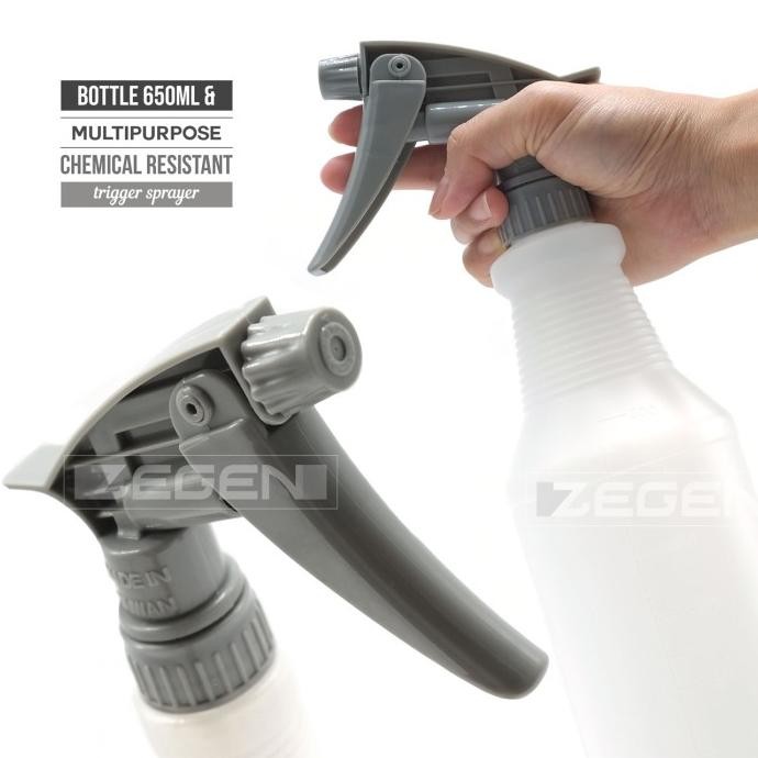 Jual Botol & Kepala Sprayer Multipurpose Tahan Kimia, Asam, Basa ...