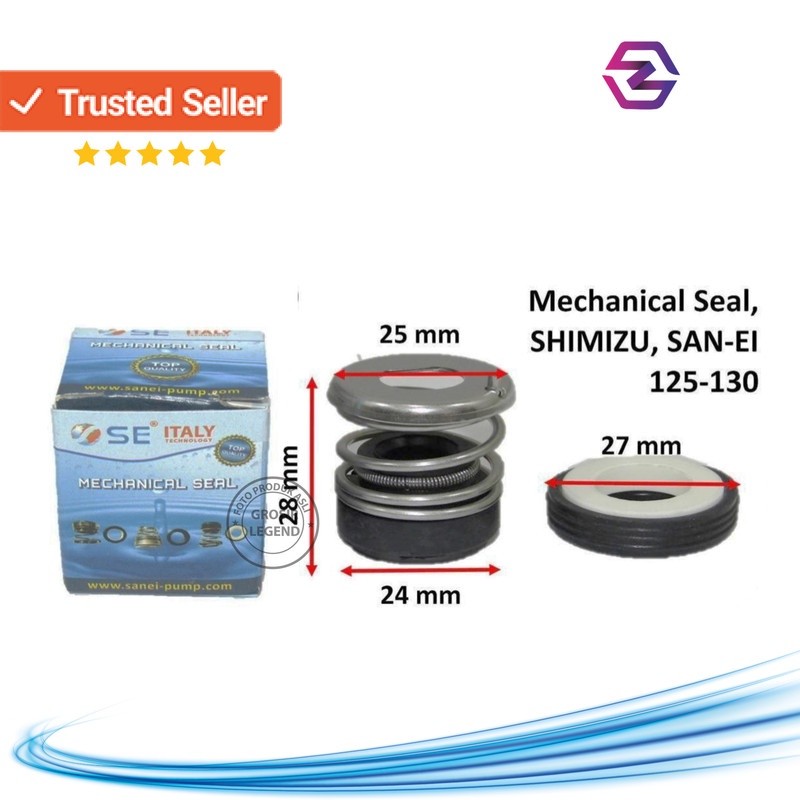 Jual Mechanical seal SHIMIZU SAN-EI 125-130 | Shopee Indonesia