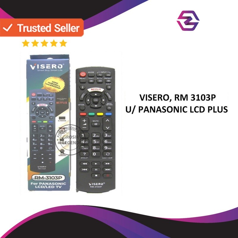 Jual REMOTE LCD/LED PANASONIC (RM-3103P) | Shopee Indonesia