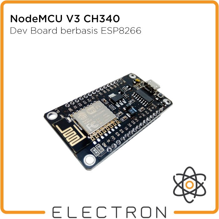 Jual NodeMCU V3 CH340 ESP8266 Lua WiFi IoT Module Development Board ...