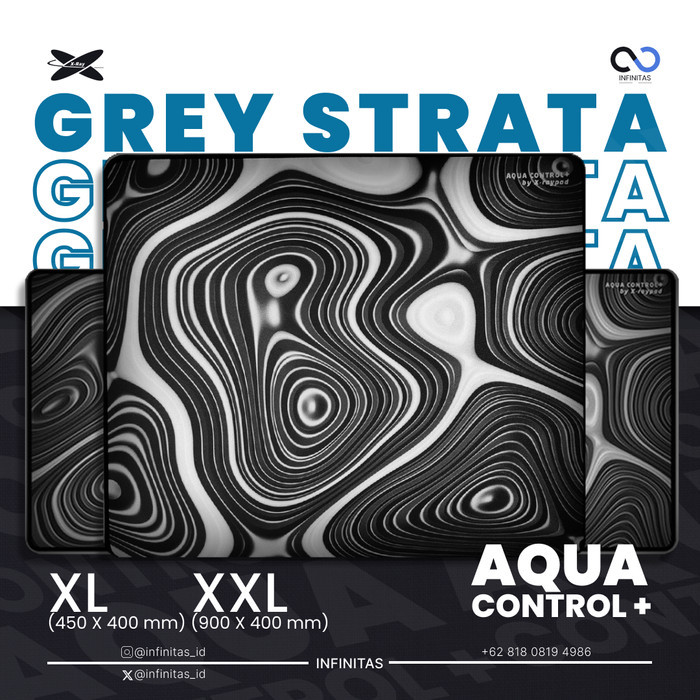 Jual Xraypad Aqua Control Plus / Ac+ Gaming Mousepad (Hybrid) | Shopee Indonesia
