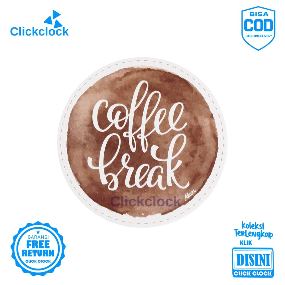 Jual Coaster Kertas Taplak Gelas Coffee Quotes Kertas AL1000C-B94 ...