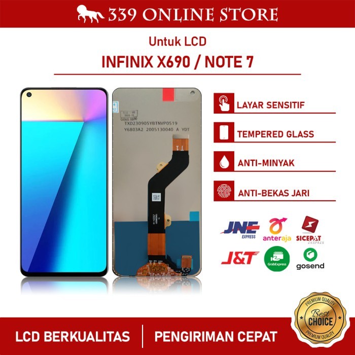 Jual Lcd Infinix X690/X690B/Note 7 Fullset Incell Oled - Garansi ...