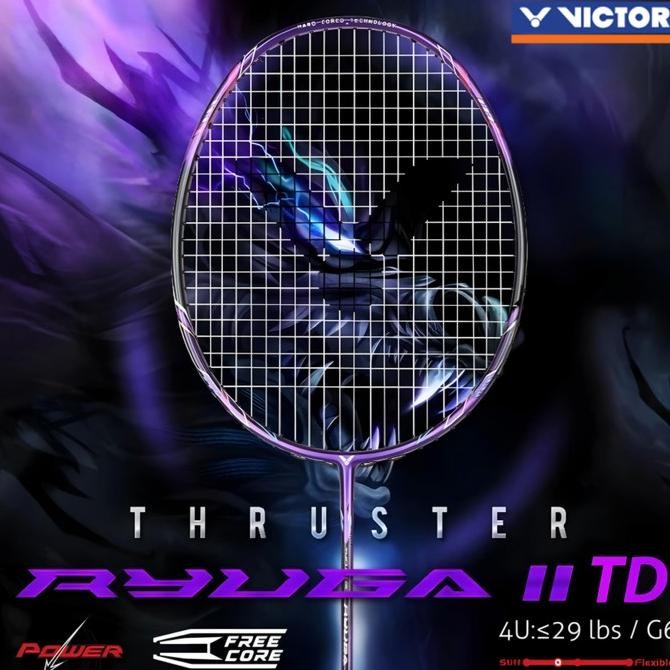 Jual New Hot Item Raket Badminton Victor Thruster / TK Ryuga II TD J ...