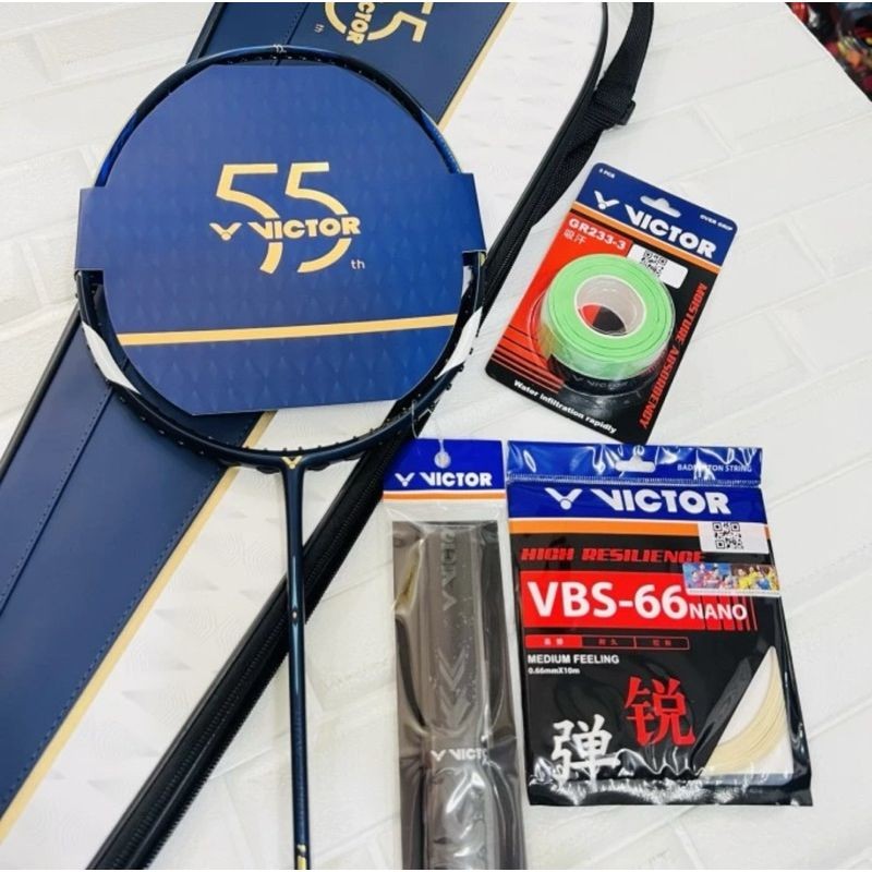 Jual Raket Badminton Victor 55th Anniversary BS 12 SE/ Victor Brave ...