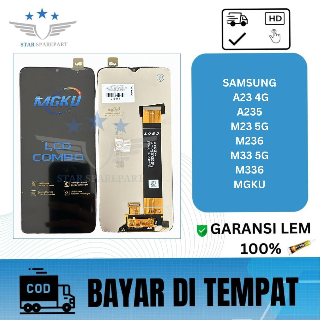 Jual LCD TOUCHSCREEN SAMSUNG A23 4G / A235 / M23 5G / M236 / M33 5G / M336 | Shopee Indonesia