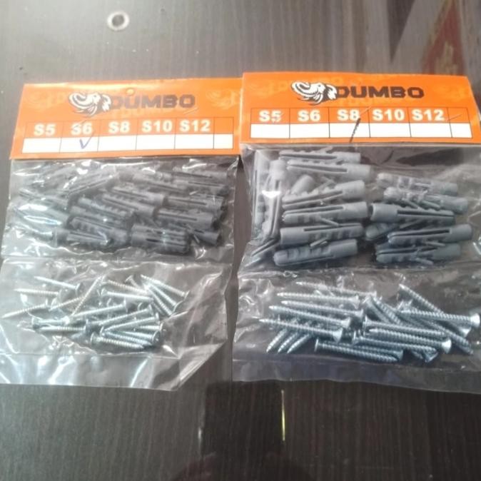 Jual ~^~^~^] fisher + sekrup ukuran S6 S8 | Shopee Indonesia