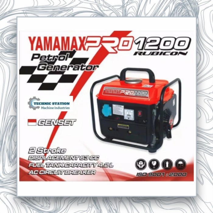 Jual Tersedia Genset / Petrol Generator 2Tak Yamamax Pro Bensin Campur ...