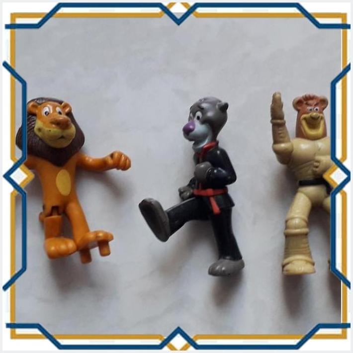 Jual [SHI] ACTION FIGURE SINGA ALEX MADAGASCAR BERUANG NESTLE JAGUAR ...
