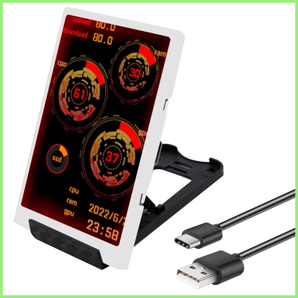 Jual Monitor Komputer Layar Sekunder Tampilan Panel Sensor Monitor Suhu ...