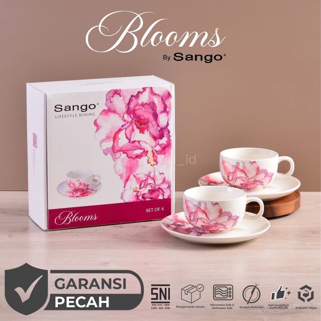 Jual SANGO Set Bloom Cafe Set (Isi 4) Hampers | Shopee Indonesia