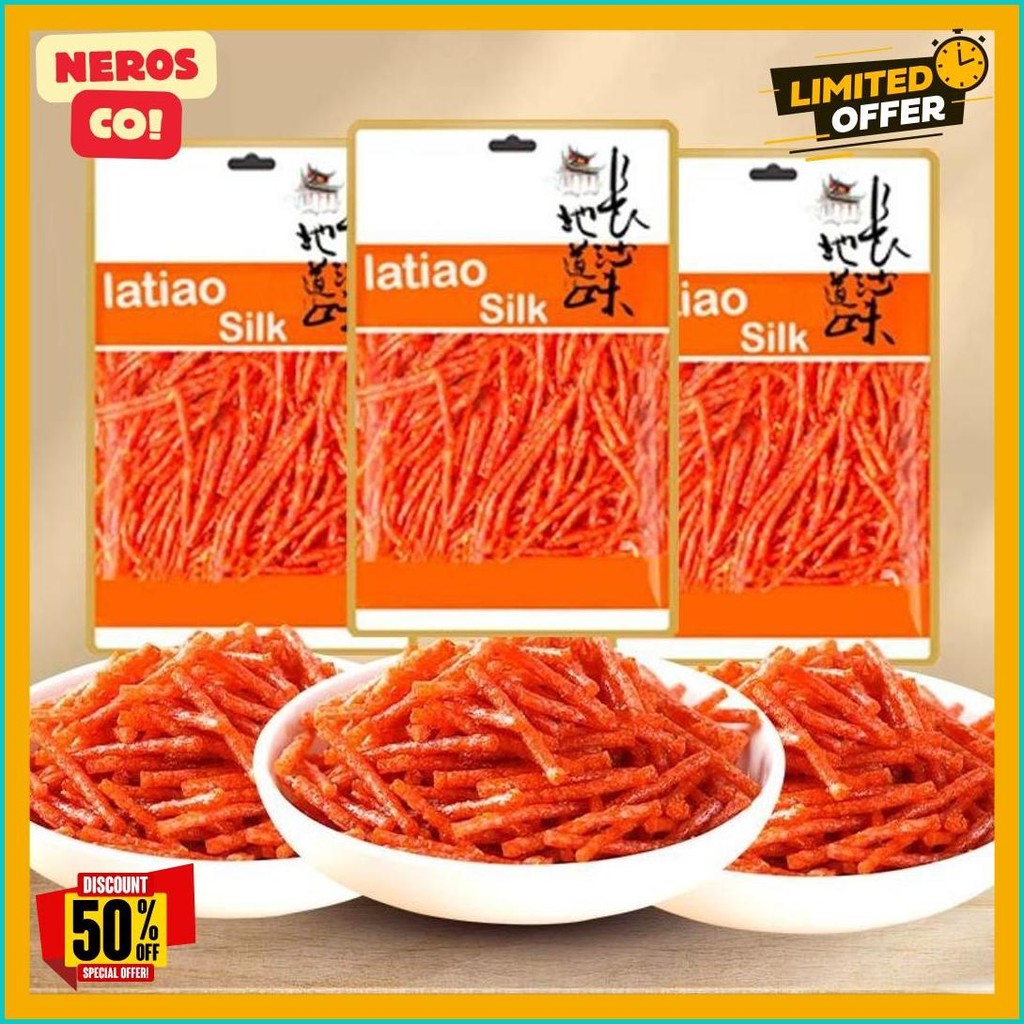 Jual Latiao Busy Snack-[Halal]Gluten Latiao Snack Avegetarian Food (Lagi Diskon) | Shopee Indonesia
