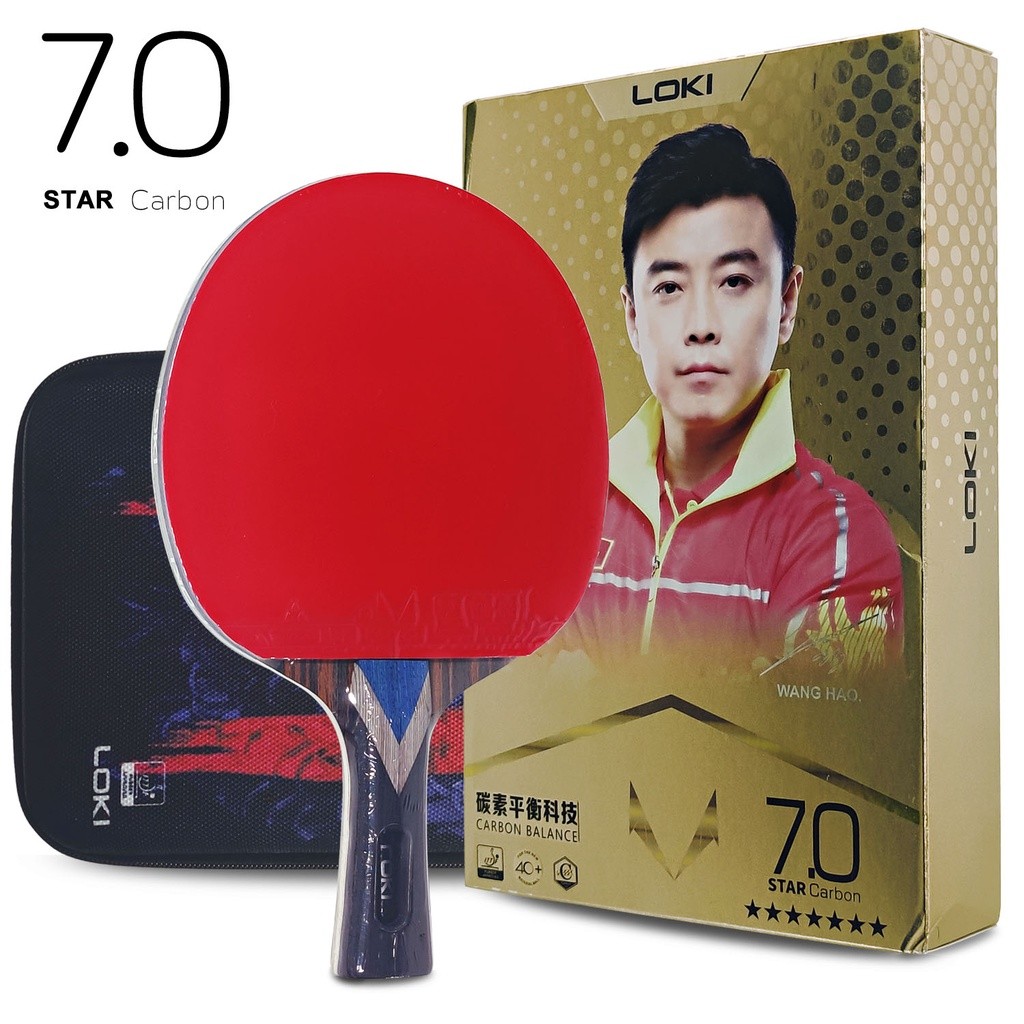 Jual Loki RXTON R-series 5/6/7 Bintang Raket Tenis Meja Raket Ping Pong ...