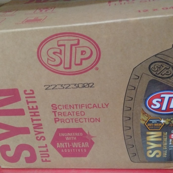 Jual oli diesel STP full synthetic 5W-30 1 dus isi 12 botol | Shopee Indonesia