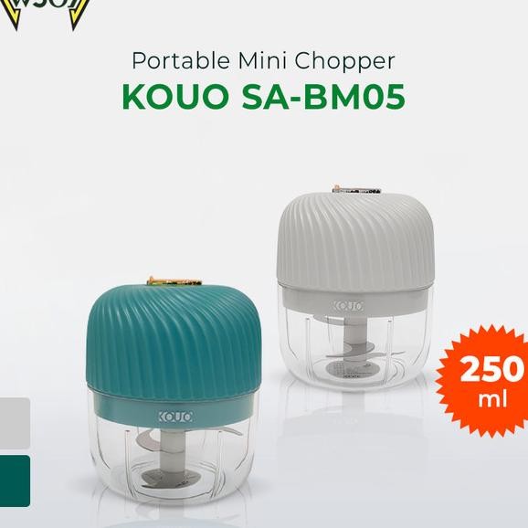 Jual [Wjoy X Kouo] Sa-Bm05 Ni Chopper Portable Ghalus Bumbu 250Ml ...