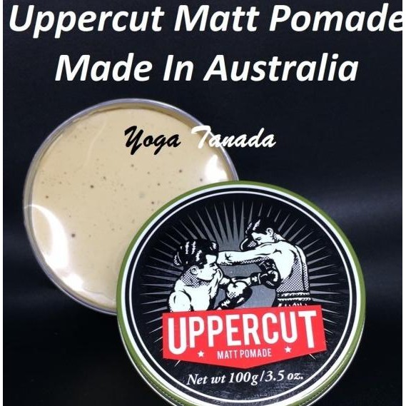 Jual Uppercut Deluxe Matt Pomade Matte Medium Hold Waterbased (Free ...