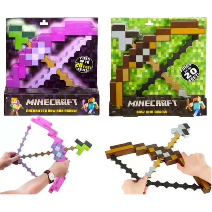 Jual Ready Pedang Minecraft / Minecraft Sword (Minecraft Bow and Arrow ...