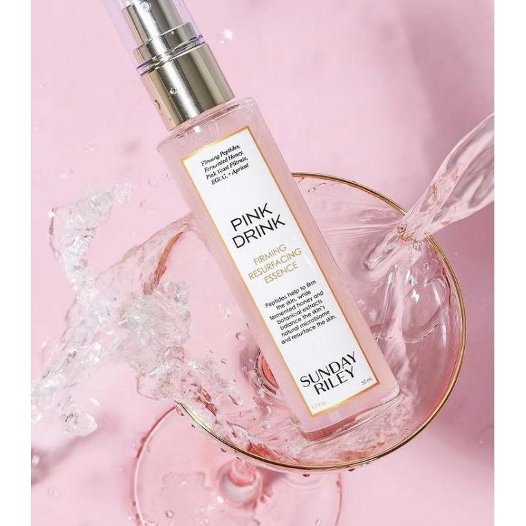 Jual Sunday Riley Pink Drink Firming Resurfacing Essence 50ml 50 ml ...