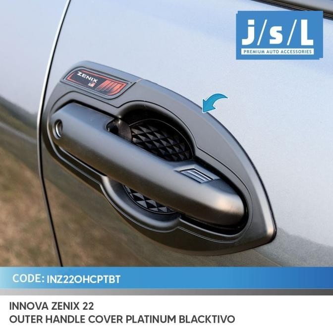 Jual Paket Outer Handle Innova Zenix Model Platinum Blacktivo Jsl | Shopee Indonesia