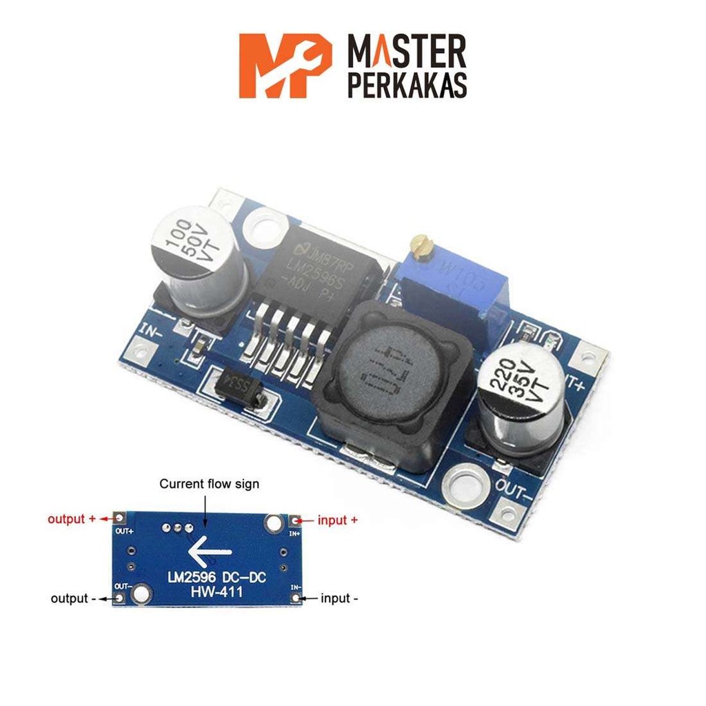 Jual Step Down LM2596S DC-DC MP / Adjustable Module LM2576 | Shopee ...