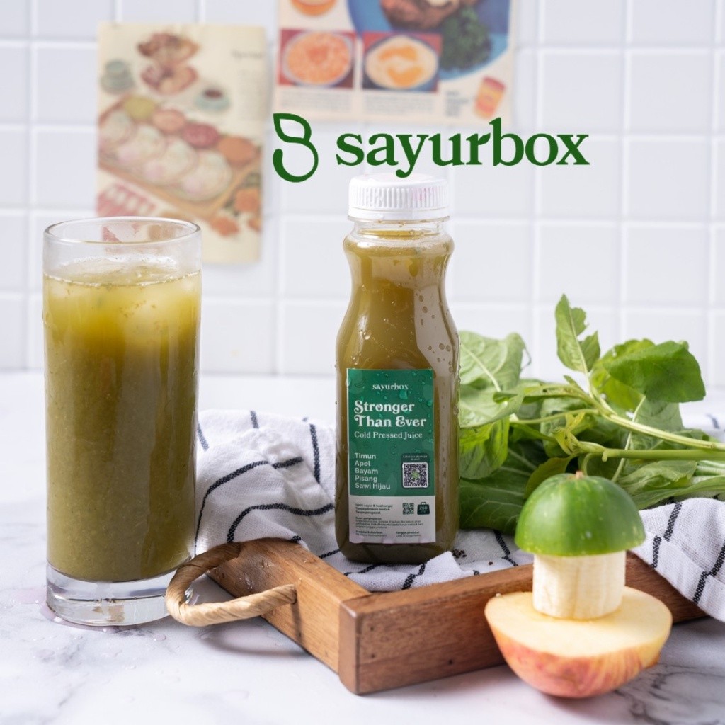 Jual Sayurbox Cold Pressed Juice Stronger than Ever 250 ml | Shopee ...