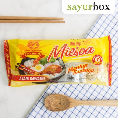 Jual Burung Layang Terbang Miesoa Ayam Bawang 65 gram Sayurbox | Shopee ...