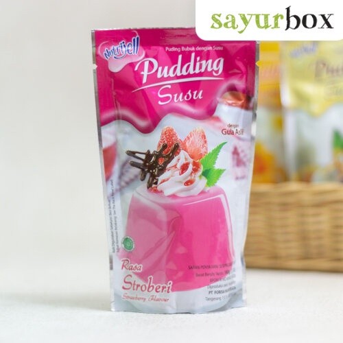 Jual Nutrijell Pudding Susu Rasa Strawberry 145 gram Sayurbox | Shopee ...