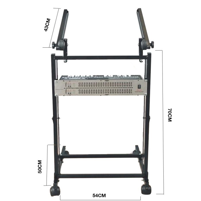 Jual Rak Mixer Audio Pro + Acc 12 Full Besi Kokoh | Shopee Indonesia