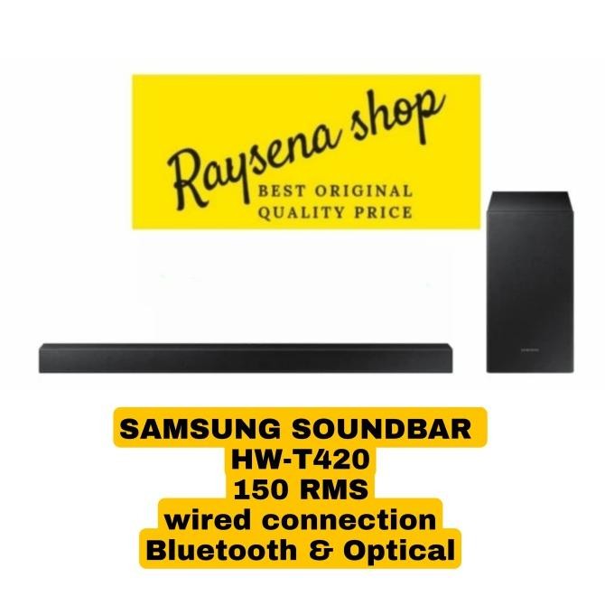 Jual SAMSUNG SOUNDBAR HW-T420 ORIGINAL DAN TERPERCAYA | Shopee Indonesia
