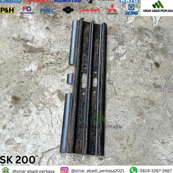 Jual PAPAN SHOE / TRACK SHOE EXCAVATOR KOBELCO SK 200 2807T | Shopee ...