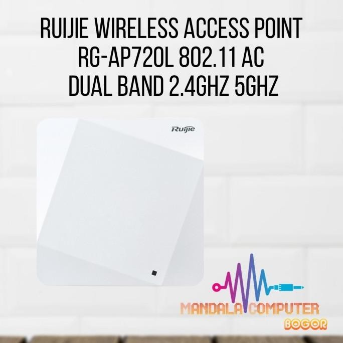 Jual RUIJIE Wireless Access Point RG-AP720L 802.11 ac Dual Band 2.4Ghz ...