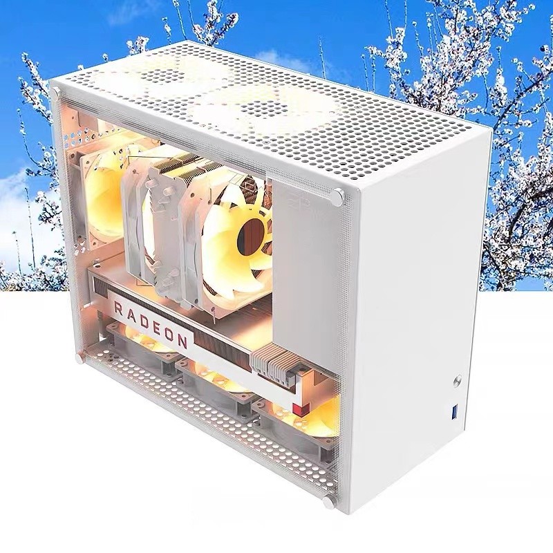 Jual ZZAW C2 Plus Casing Komputer Mendukung Motherboard MATX Ukuran ...