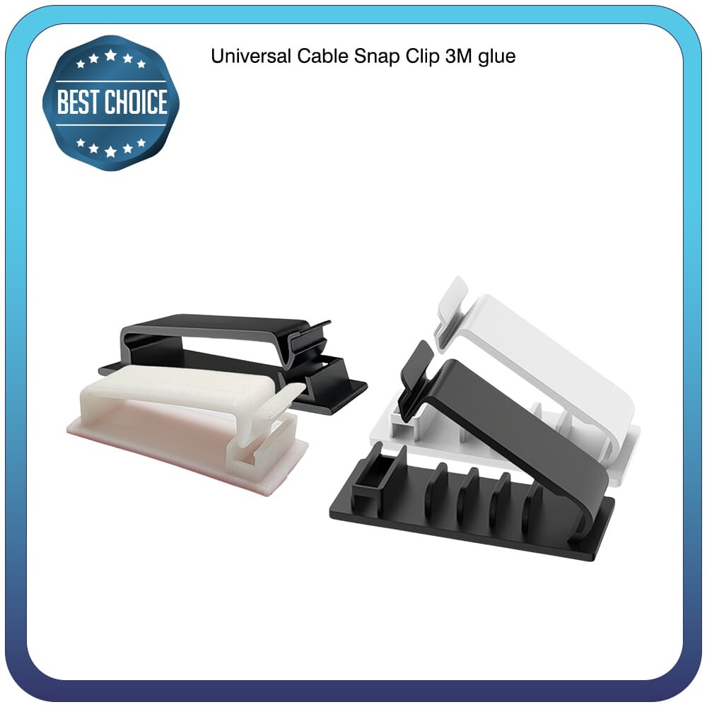 Jual Arte Cable Snap Clip Lem 3M glue Klip (minimum pembelian 5pcs ...