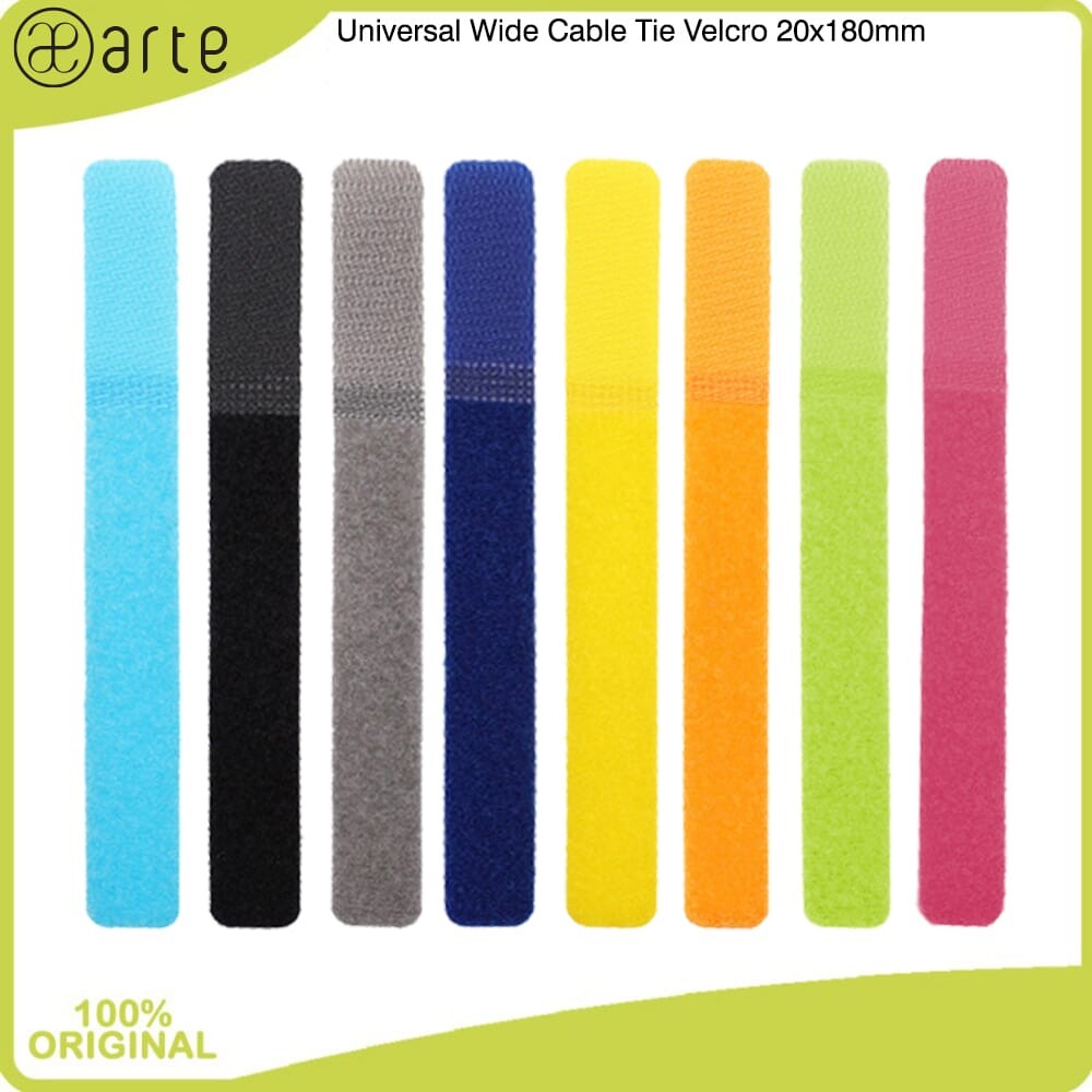 Jual Arte Wide Cable Tie Velcro 20x180mm (minimum pembelian 5pcs ...