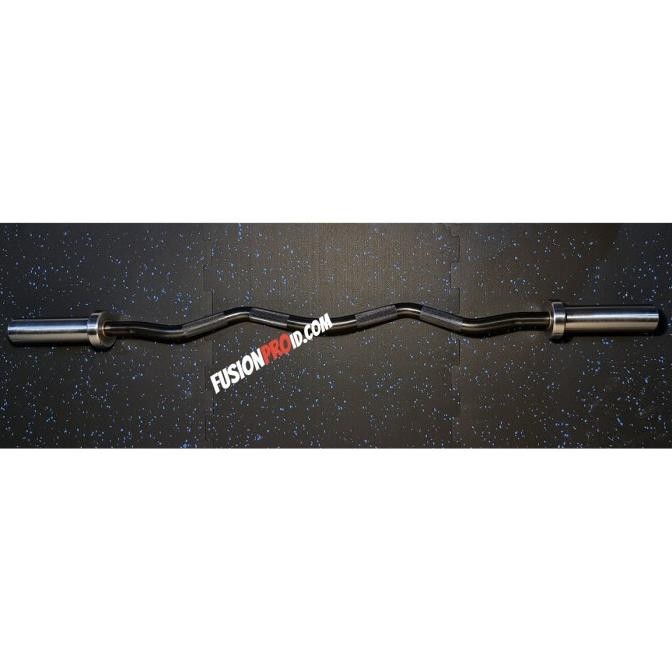 Jual Stick Barbel Ez Curl Bar Ob 47 200Lbs 8Kg 1.2M Olympic Bar Nebula ...