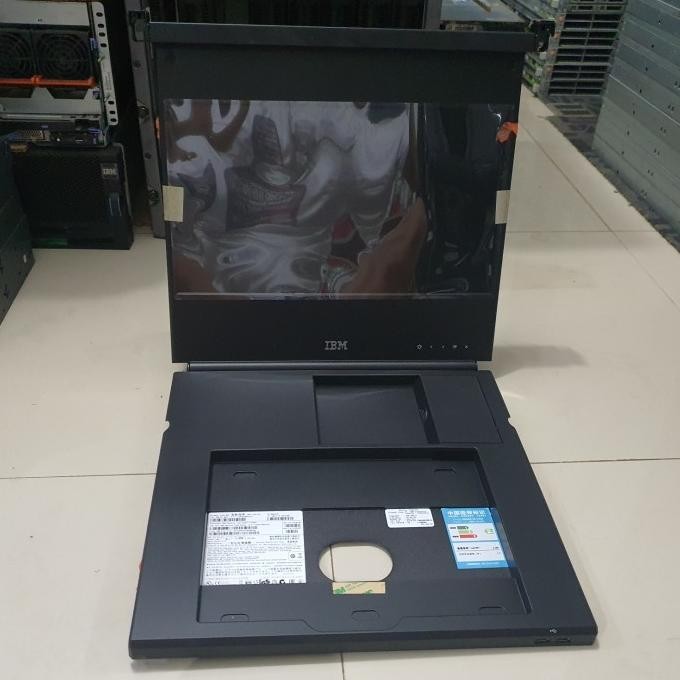 Jual IBM 1U 19 inch Flat Panel Console Kit with Multi-Burner Drive ...