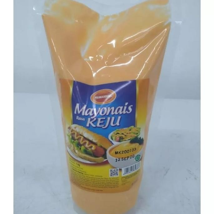 Jual Mayonais Keju Prima Agung 1 Kg Pouch Halal Cheese Mayonnaise ...