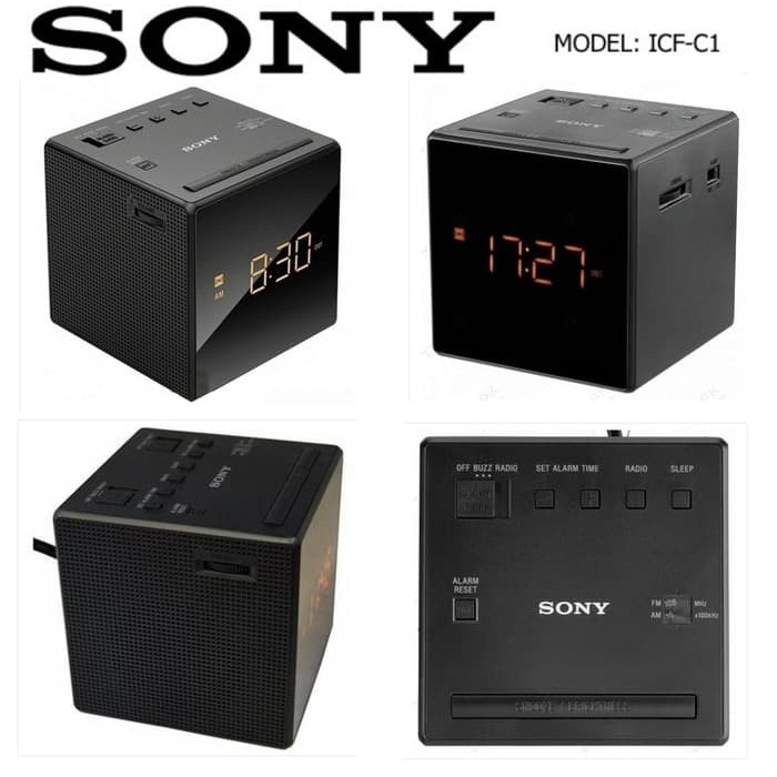 Jual Sony Radio Icf-C1 Fm/Am Digital Clock | Shopee Indonesia