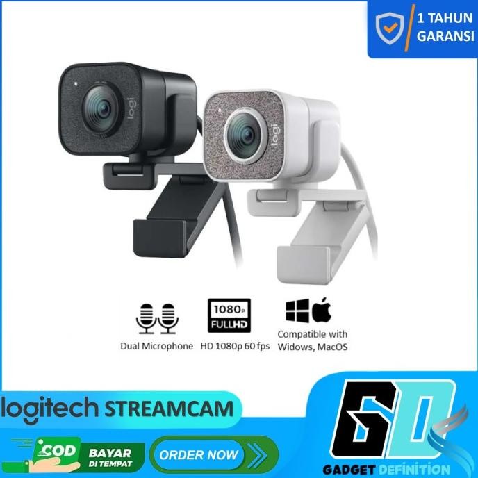 Jual Logitech Streamcam Stream Cam Full Hd Usb-C Webcam Logitech Original | Shopee Indonesia
