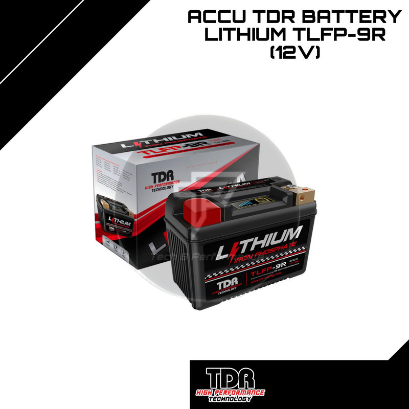 Jual Accu TDR Battery Lithium TLFP-9R (12V) | Shopee Indonesia