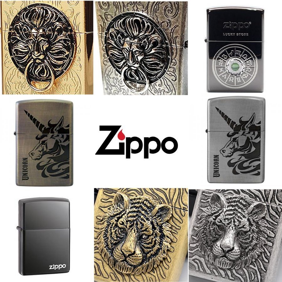 Jual Zippo Best Seller 8 Model 100% Asli Buatan AS / Hadiah Pacar ...