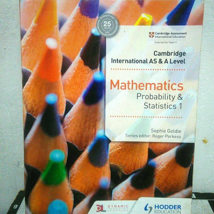 Jual Jual Cambridge Mathematics Probability & Statistics 1 Origina ...