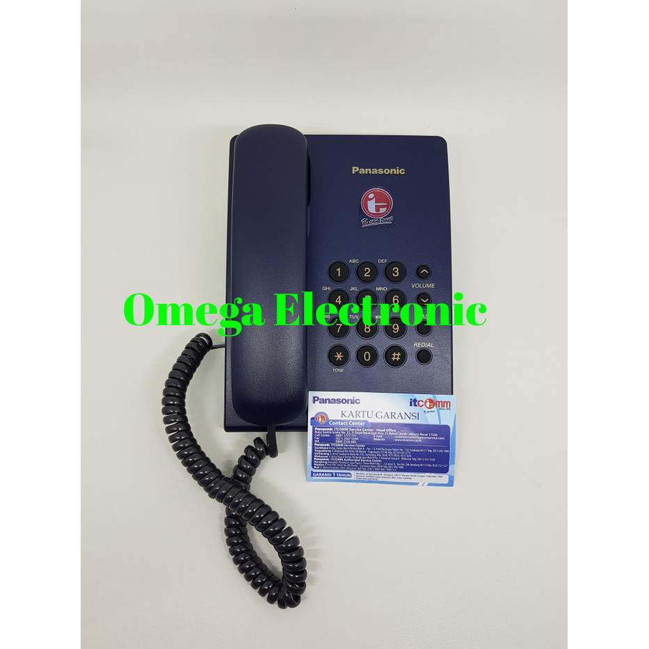 Jual Resmi Panasonic Kx-Ts505Mx - Pesawat Telepon Kantor Rumah Kabel | Shopee Indonesia
