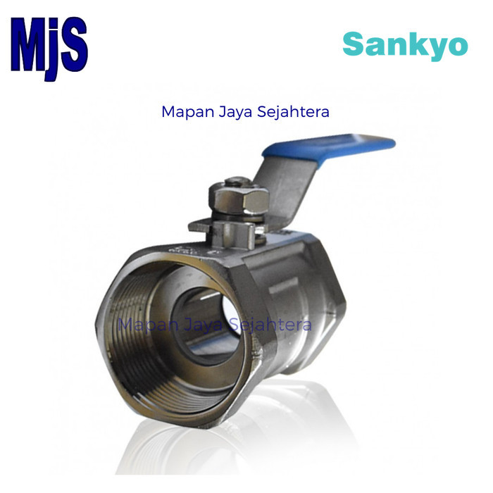 Jual Ball Valve Screw Sankyo Dia. 21/2"/ Kran Drat Ss316 (Stainless ...