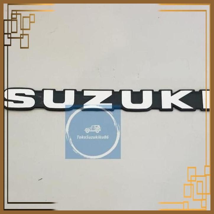 Jual [TSK] EMBLEM LOGO "SUZUKI" SUZUKI JIMNY/KATANA/SIERRA/ CARRIBIAN | Shopee Indonesia