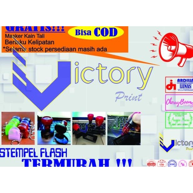 Jual Stempel Flash Persegi Ukuran 4X4Cm Nama Tandatangan, S, Stample | Shopee Indonesia