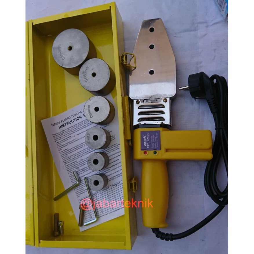 Jual Mesin Las Ppr Pemanas Pipa 20 - 63 Mm Pvc Tomeco Vrs | Shopee ...